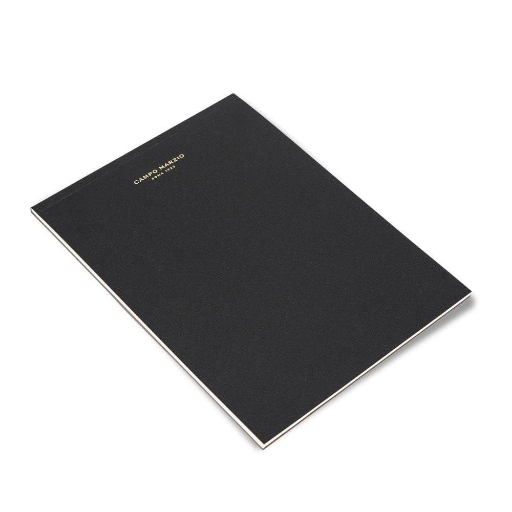 Block Notes A4 Black | Campo Marzio